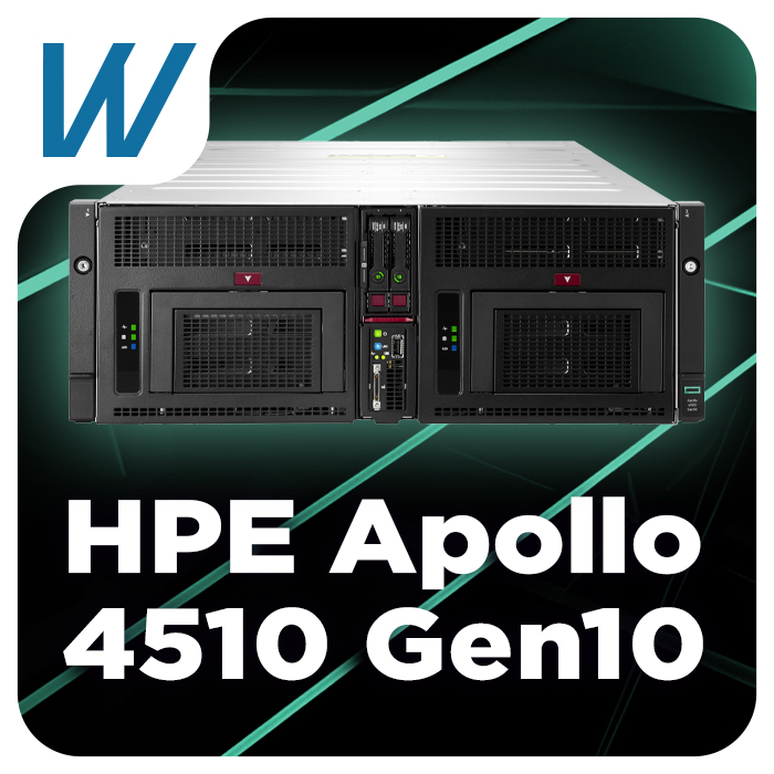 HPE Apollo 4510 Gen10 бу купить с гарантией WestComp